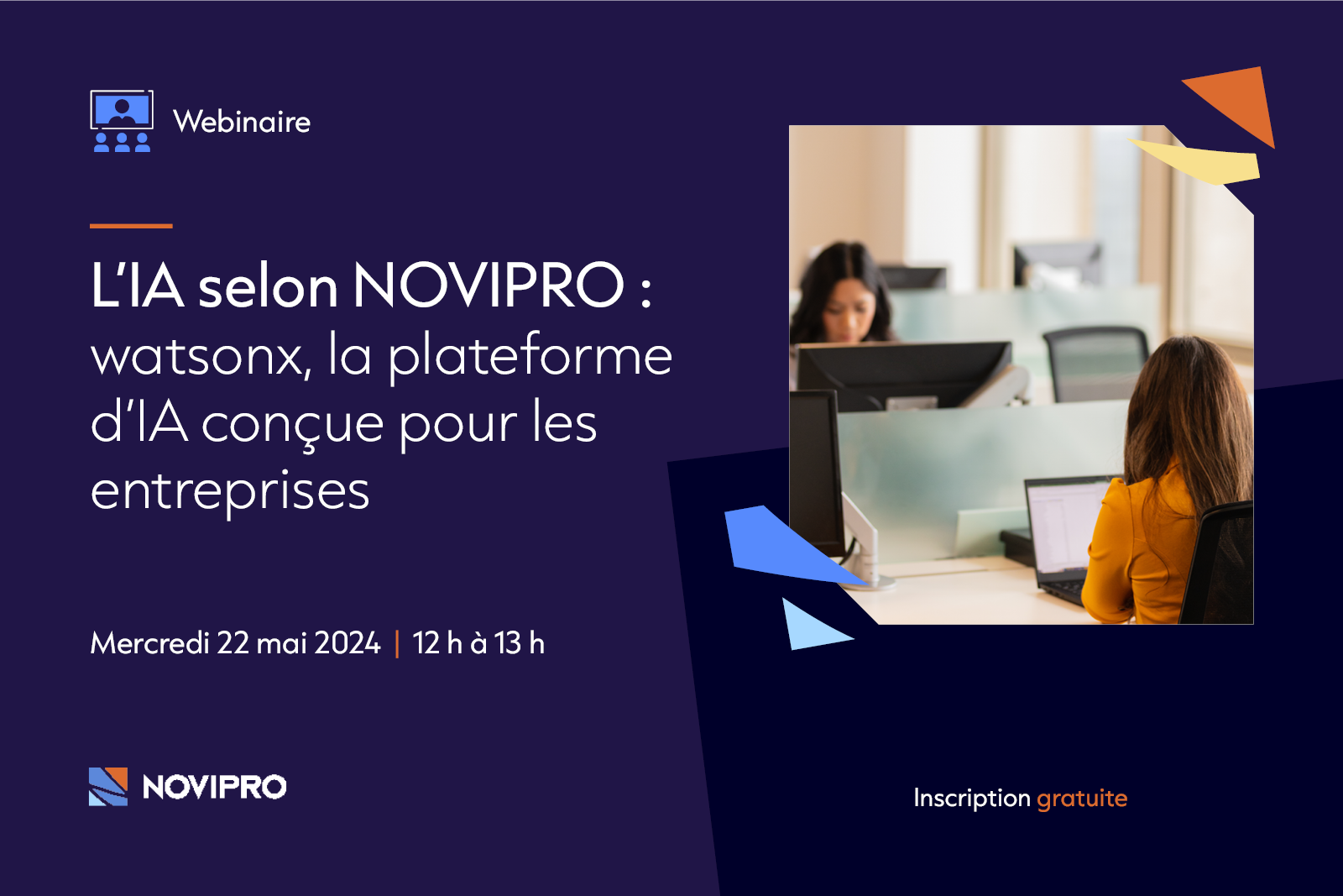 Webinaire | L'IA selon NOVIPRO : WatsonX, la plateforme d'IA de IBM